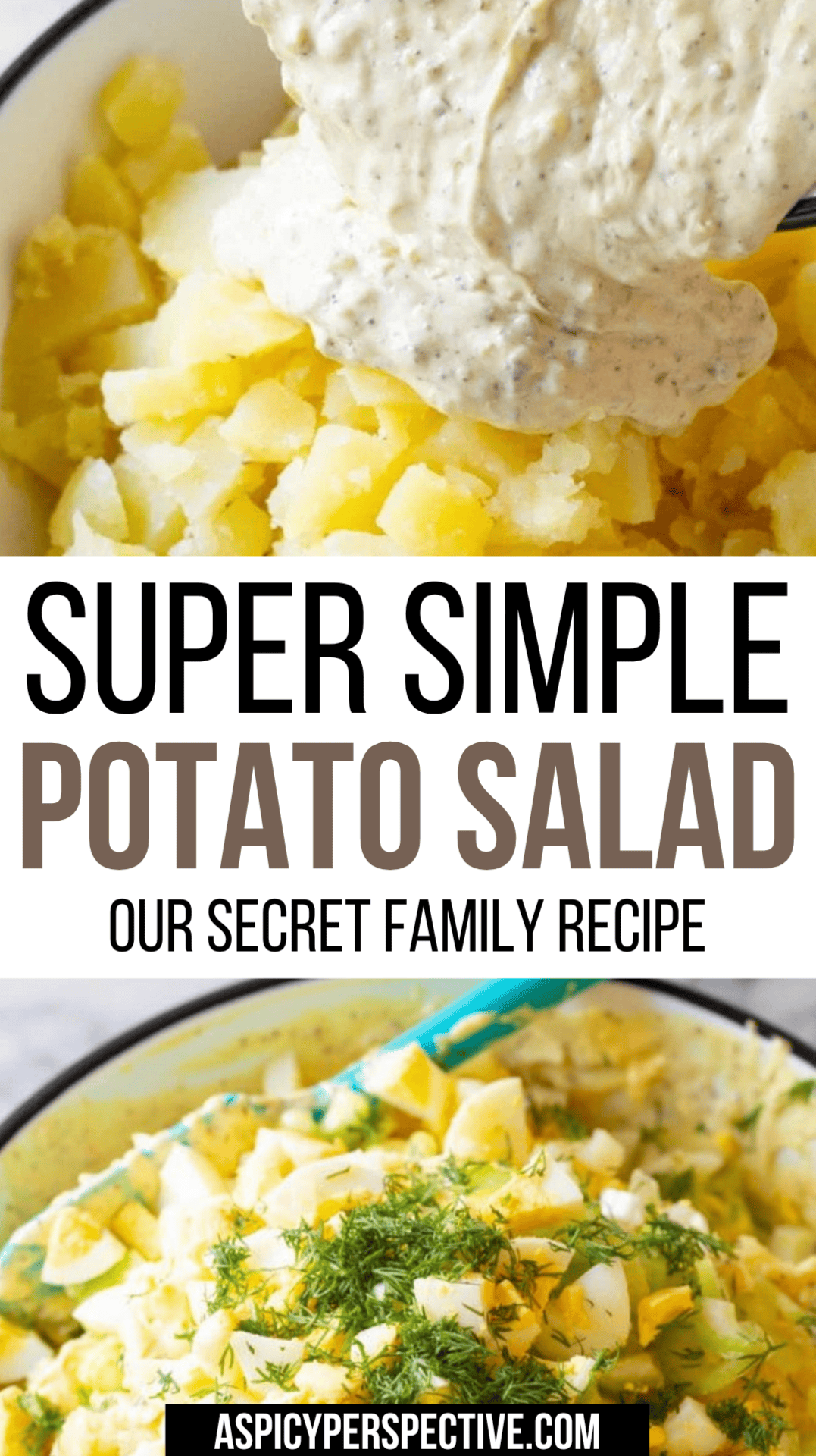 How To Make The BEST Potato Salad (Recipe) - A Spicy Perspective
