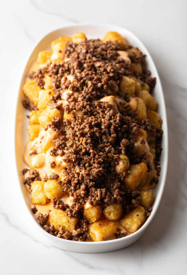 Loaded Tater Tots (Totchos) - A Spicy Perspective