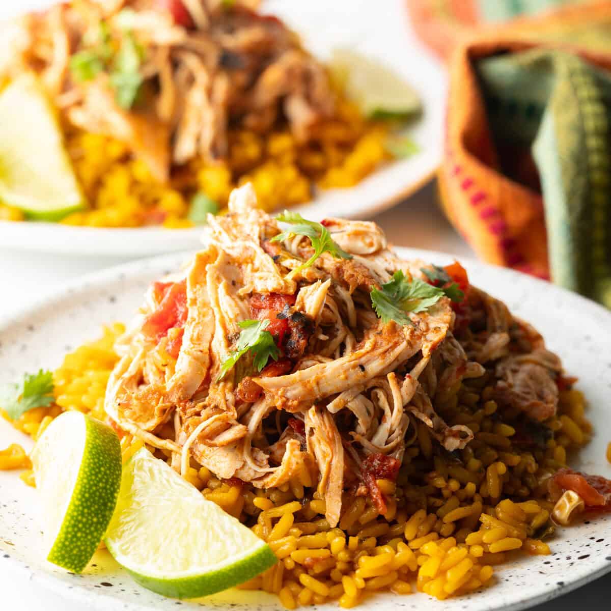 Slow Cooker Mexican Chicken (Shredded Chicken for Tacos) - A Spicy ...