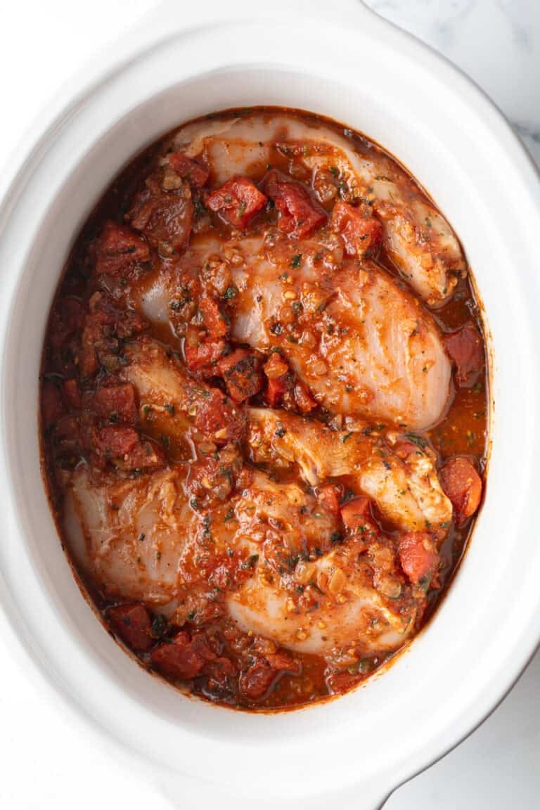 Slow Cooker Mexican Chicken (Shredded Chicken for Tacos) - A Spicy ...