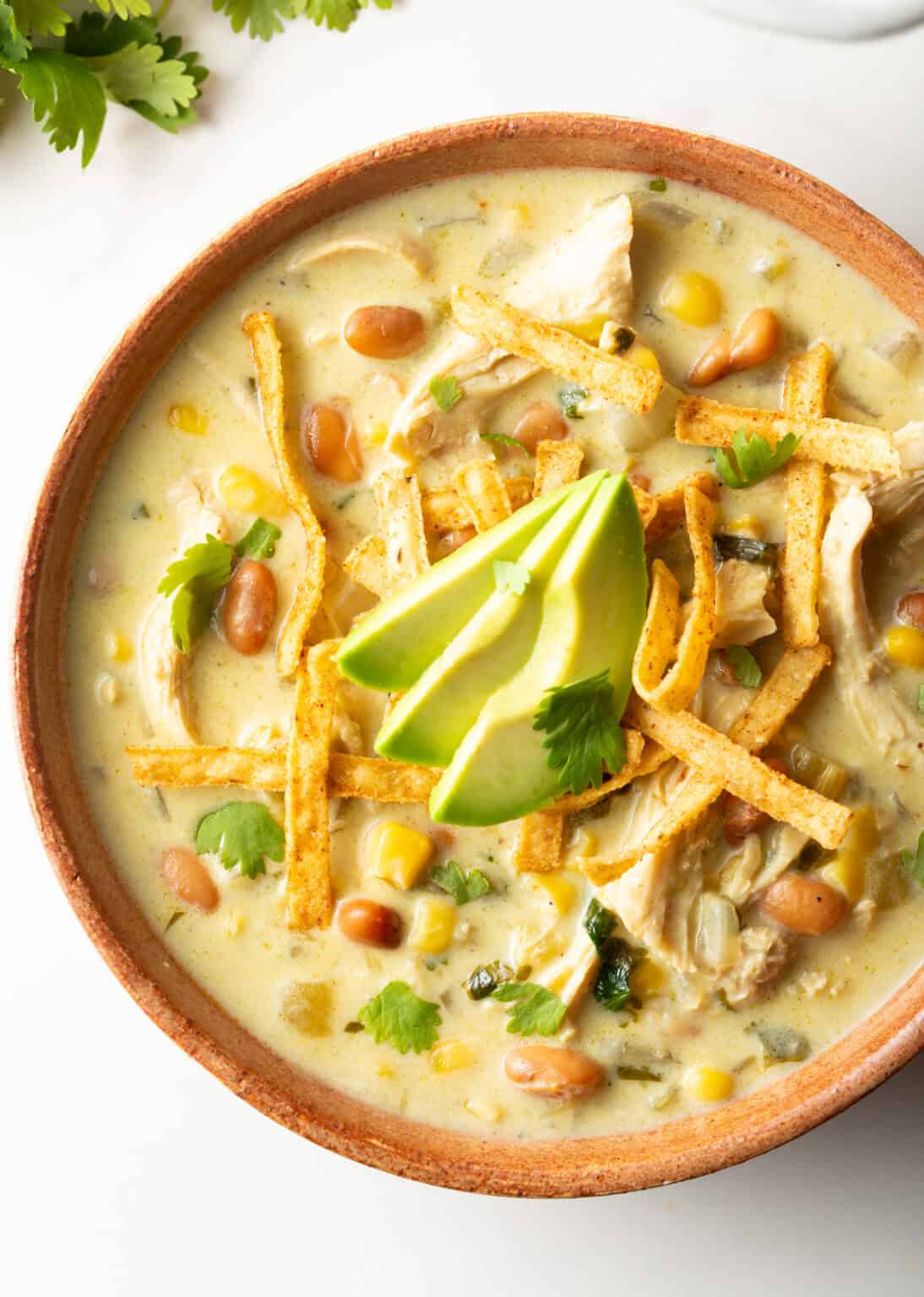Green Chicken Enchilada Soup - A Spicy Perspective