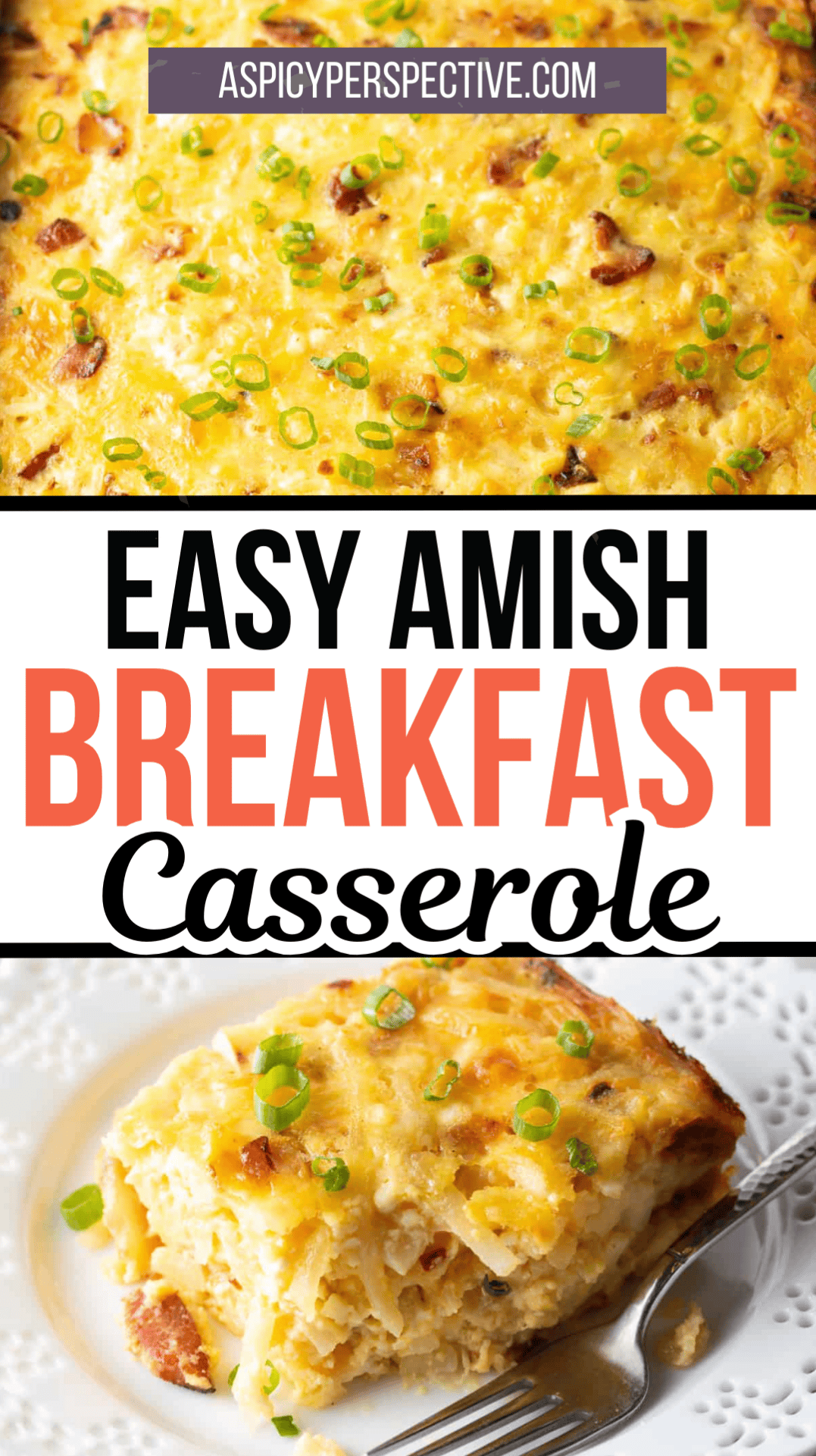 Amish Breakfast Casserole - A Spicy Perspective